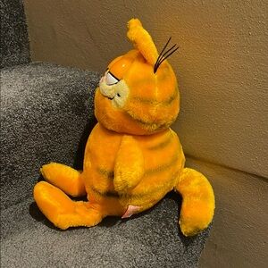 Toys | Vintage Orange Garfield Plush | Poshmark